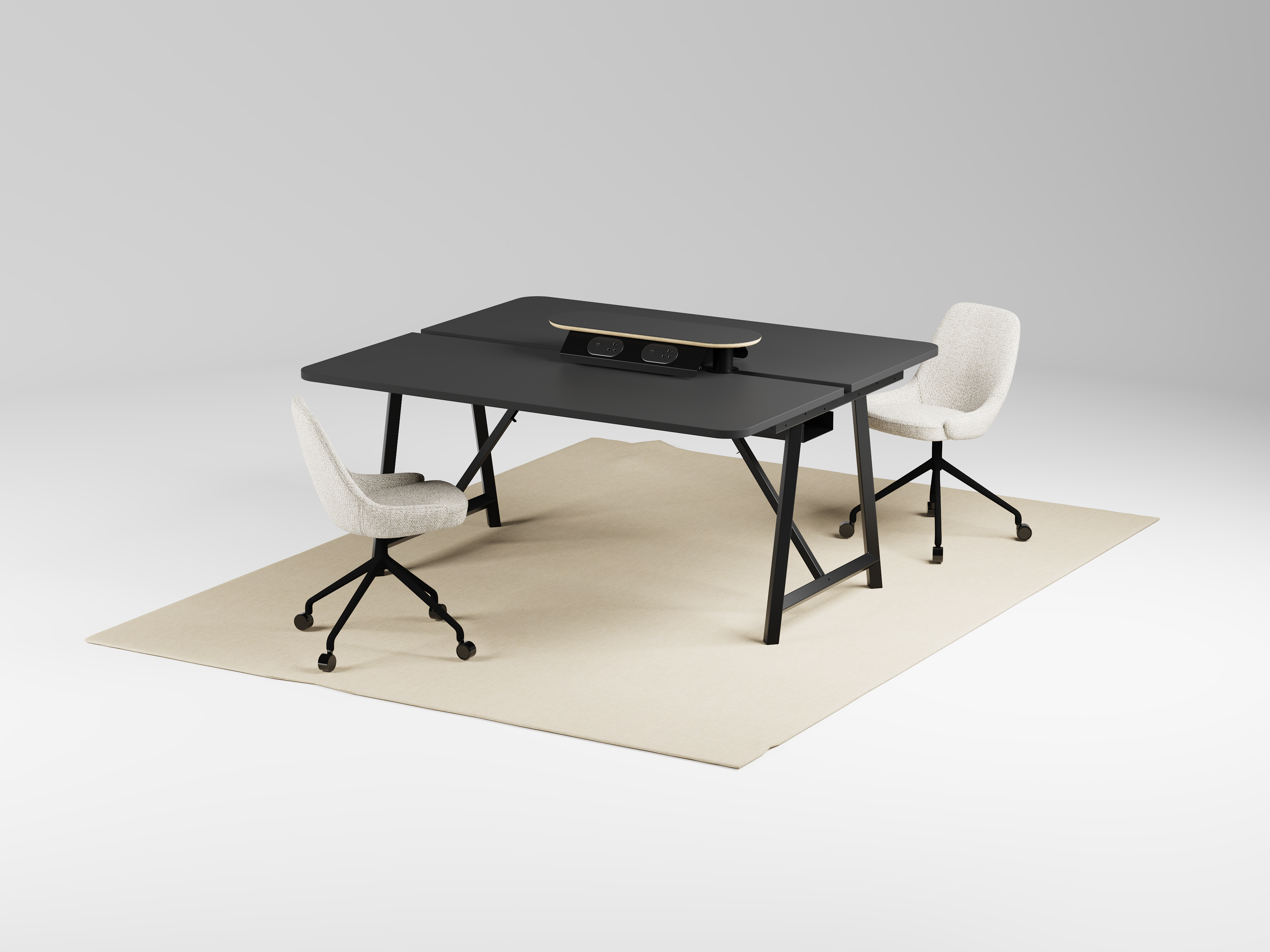 Relic Social Worktable | Collaboration Tables | Frovi