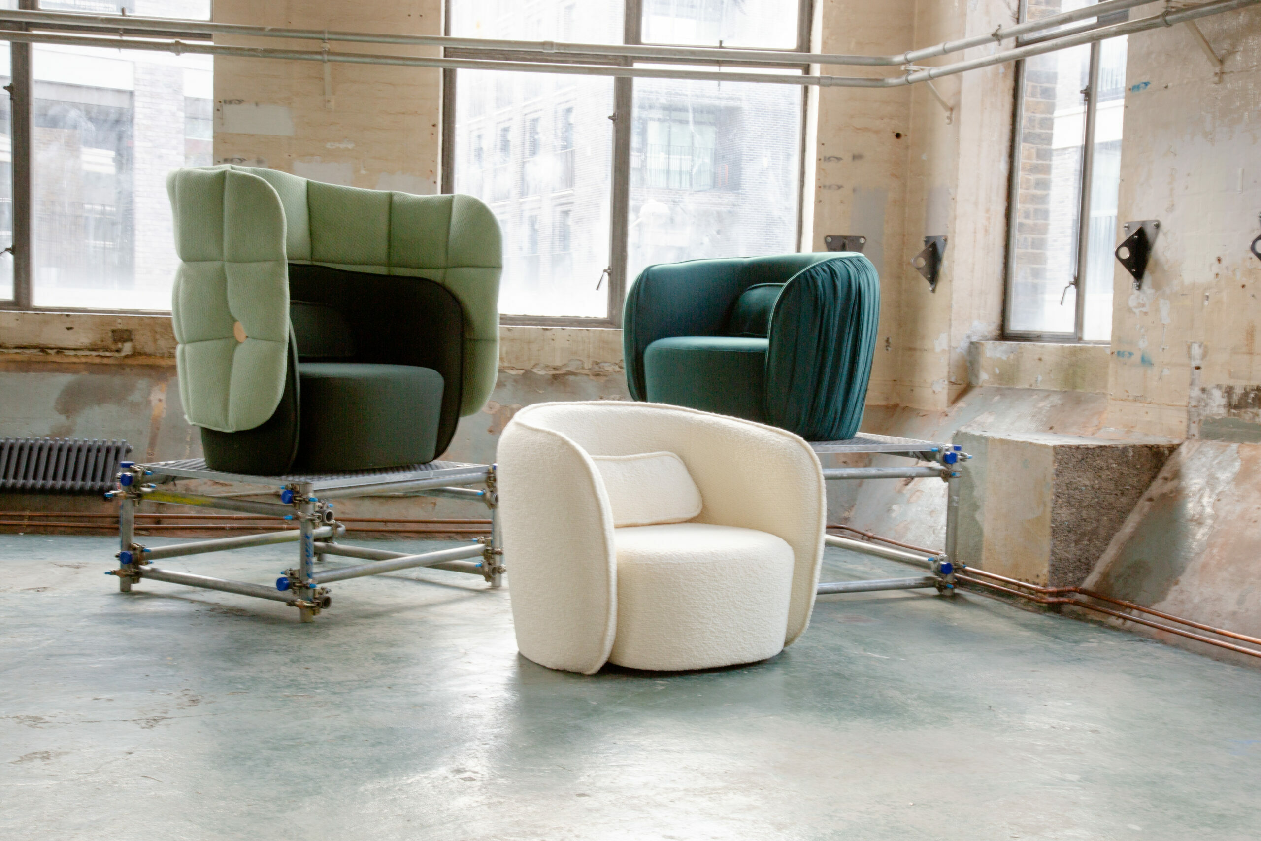 Puffa Office Armchair | Soft Seating | Frovi