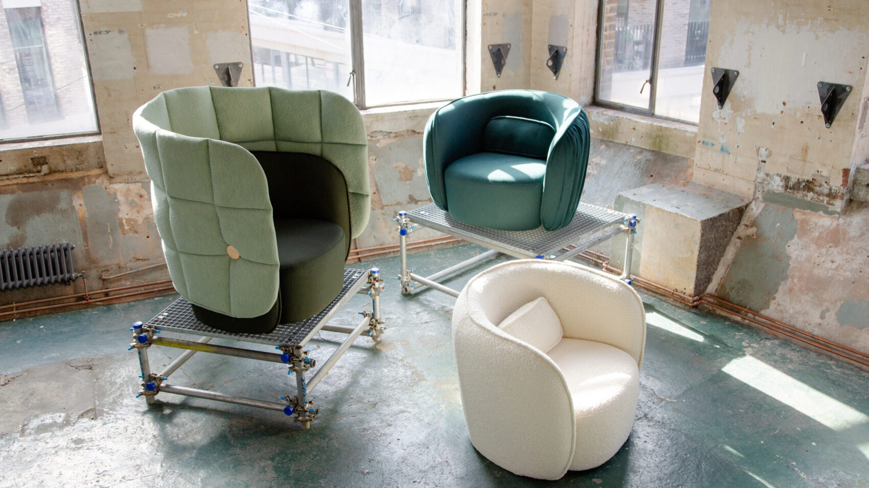 Puffa Office Armchair | Soft Seating | Frovi