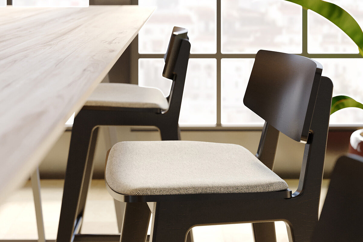 Scandi Chair | Crafted Solid Oak or Ash Frame