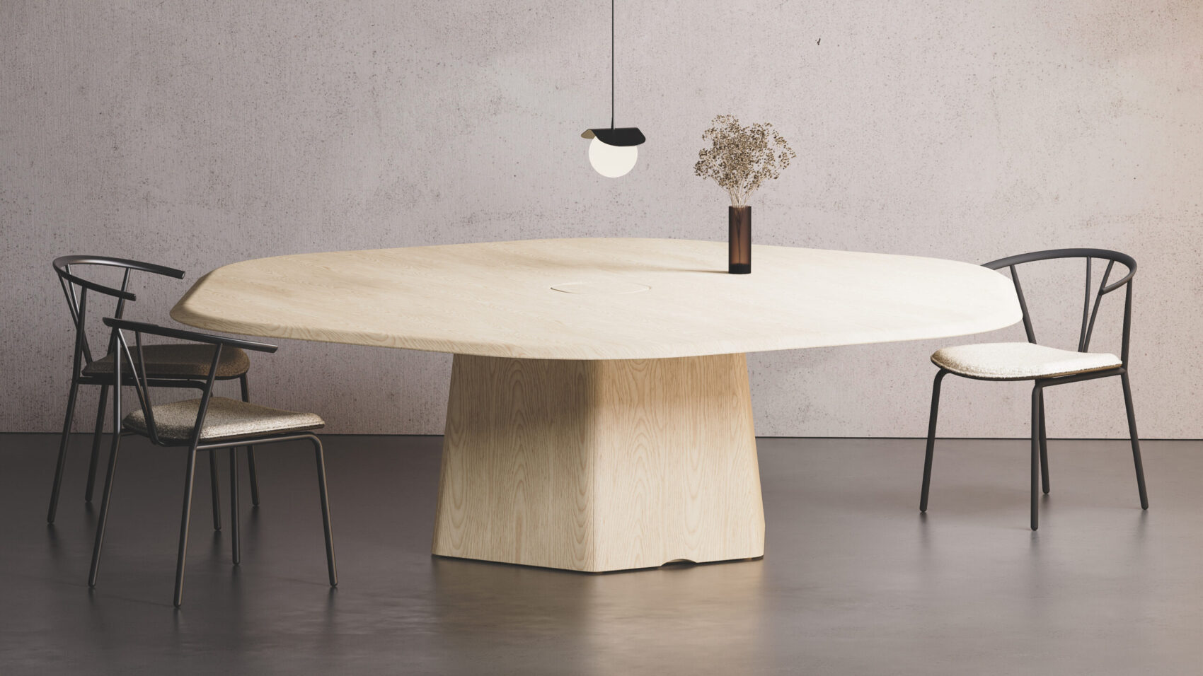 Isle Hexagonal Table | Collaboration Tables | Frovi