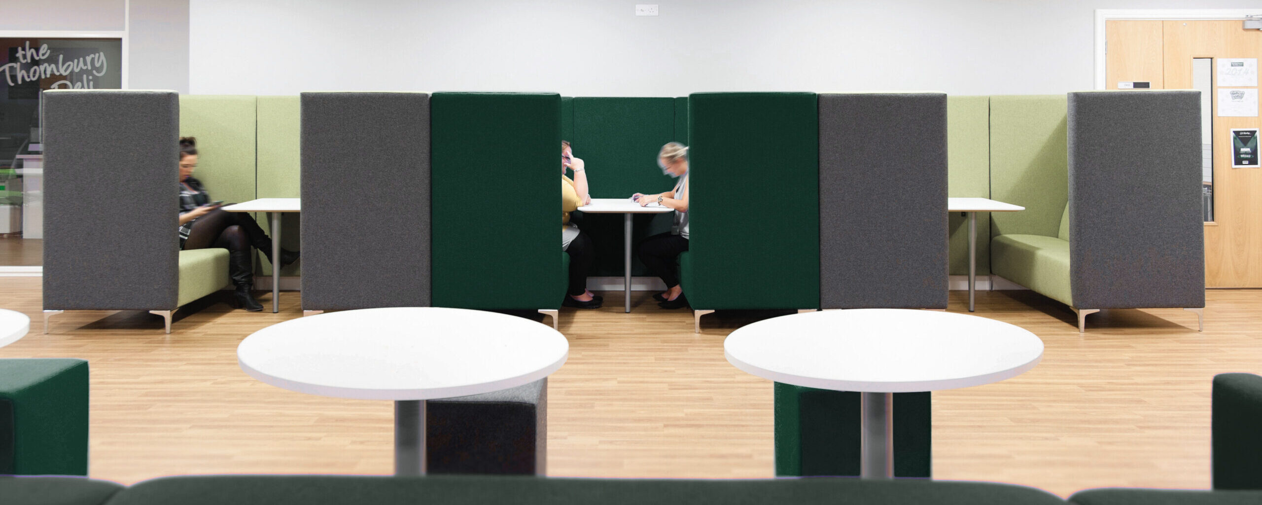 Huddle High Back Seating Cave | Booths | Frovi