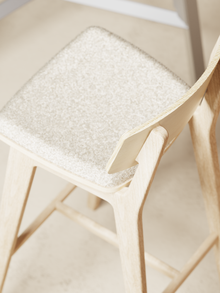 Scandi Chair | Crafted Solid Oak or Ash Frame