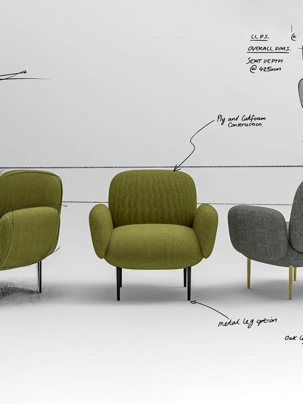 Boho Office Armchair | Chairs & Stools | Frovi