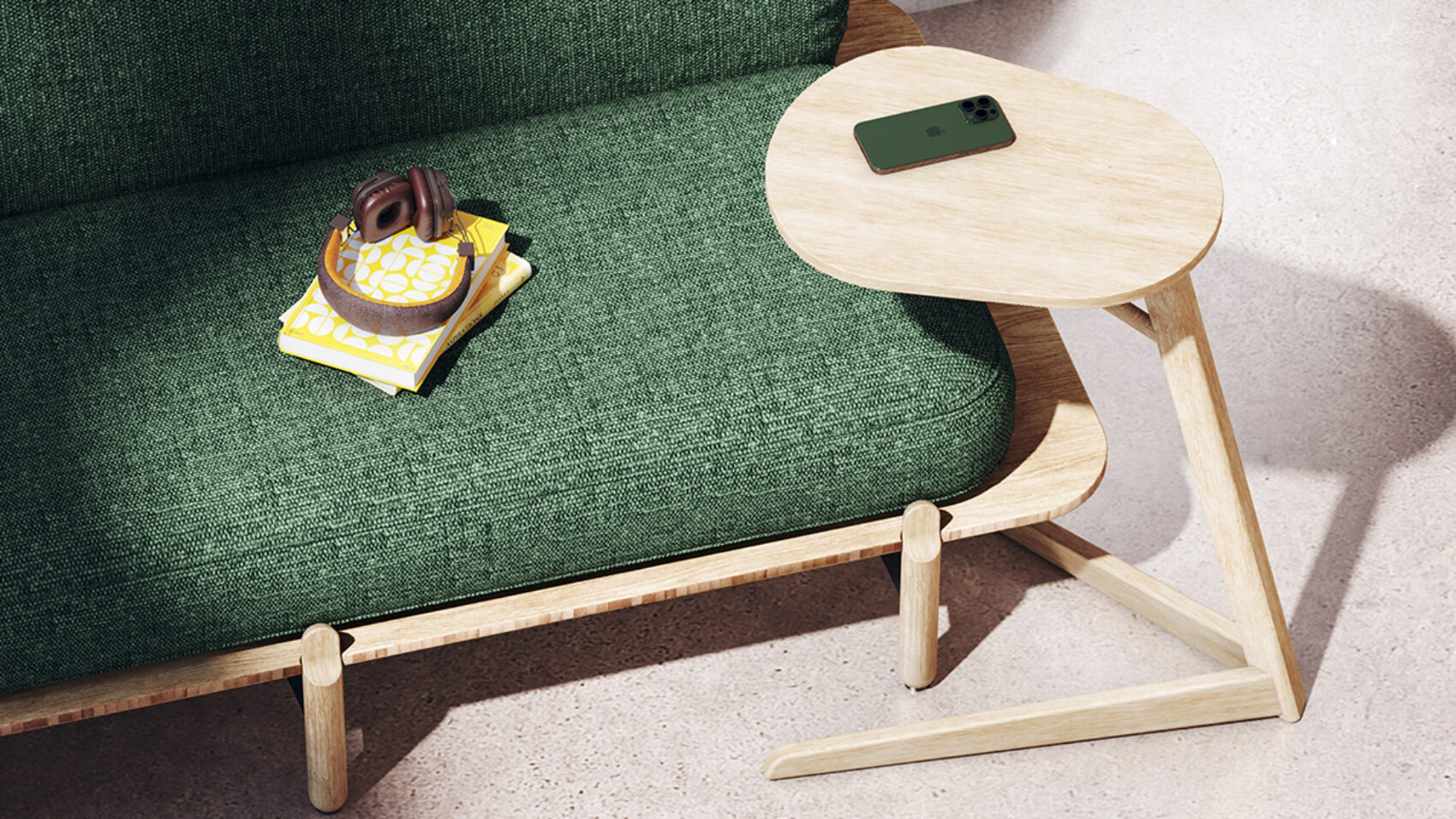 Peggy Solid Ash Laptop Table | Tables | Frovi